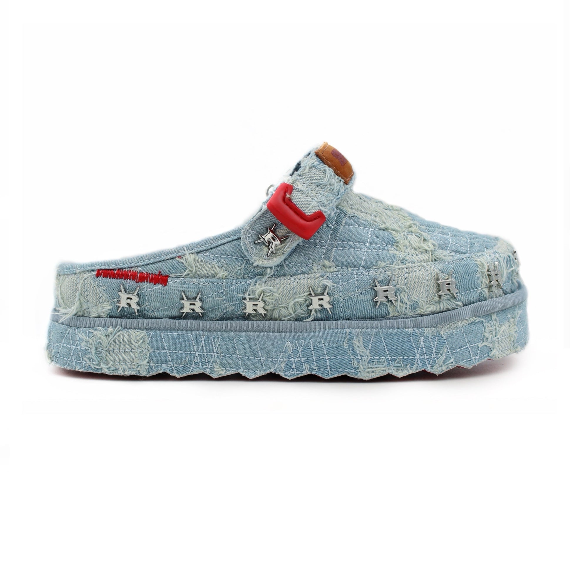 Boro Denim Mule – REDRUM